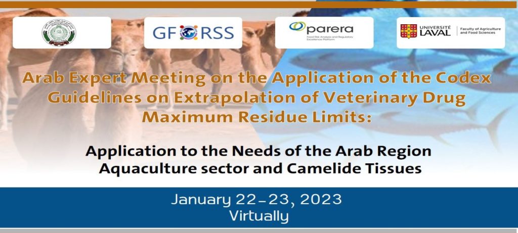 Virtual Arab Expert Meeting - Application of Codex Guidelines on ...