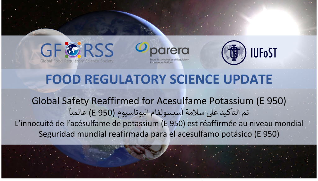 Global Safety Reaffirmed for Acesulfame Potassium (E 950) • ADI Set at ...