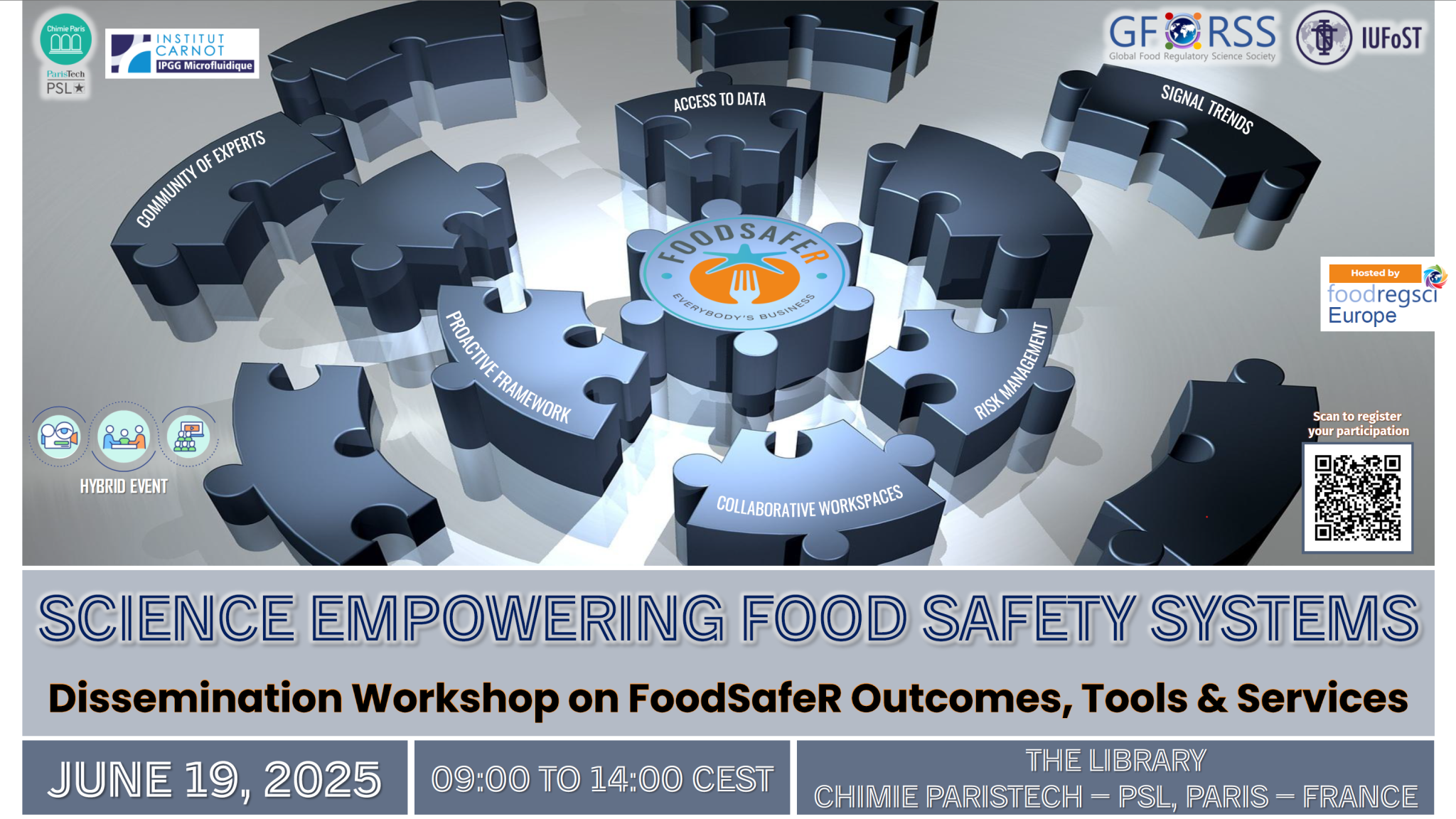 Dissemination Workshop on FoodSafeR Outcomes, Tools & Services • 19 ...